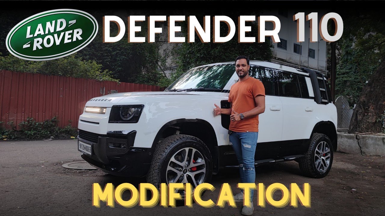 Muscular Land Rover Defender 110 Modification 🌍🚗💨 - YouTube