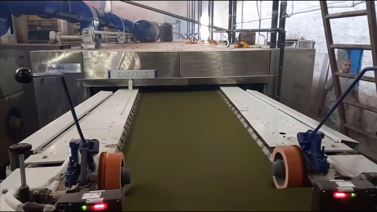 5 Chamber | Pin Type | 1200mm Working Width | Oil Fired | Stenter ...