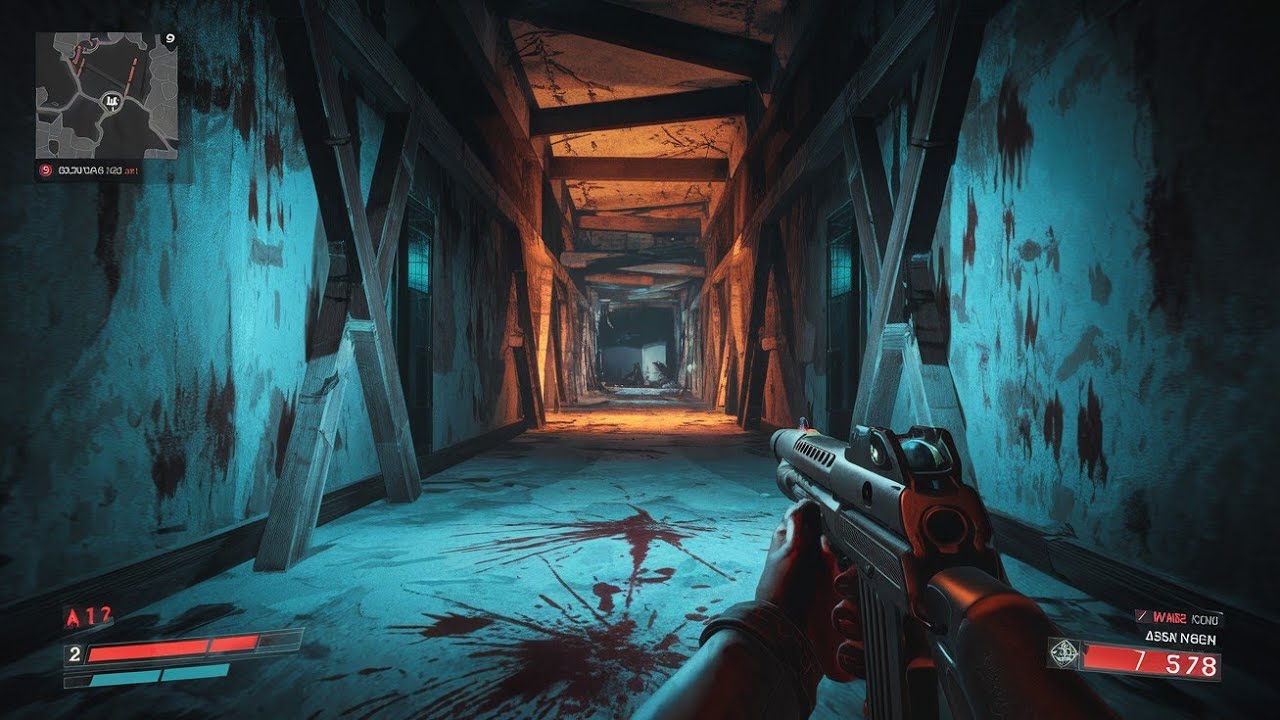 INTENSE HORROR FPS SURVIVING THE NIGHTMARE - YouTube