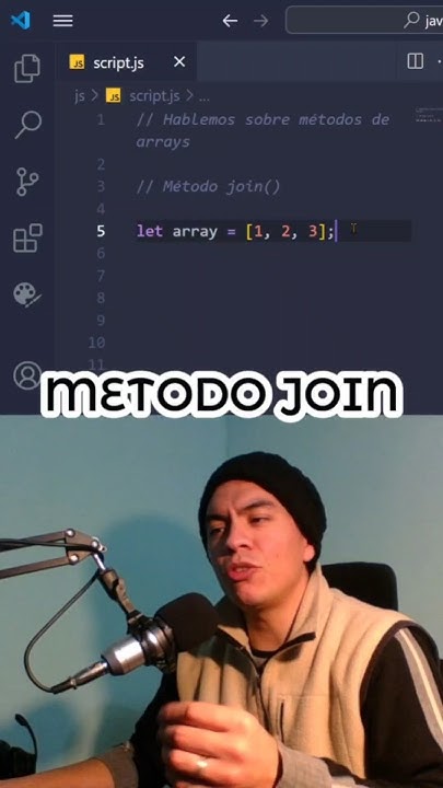 Método JOIN de JavaScript #profelauta #desarrolloweb #javascript #frontend #array - YouTube