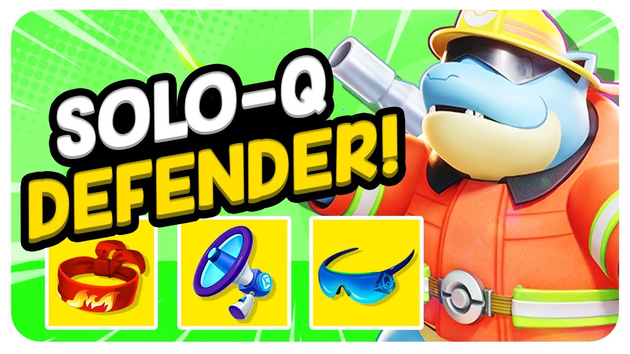 Blastoise Is The ONLY Defender I'll Play In Solo-Q! (Pokemon Unite ...