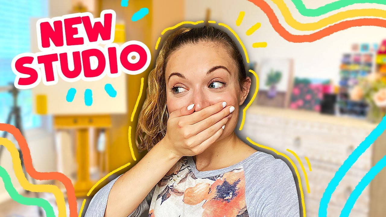My New Art Studio... - YouTube