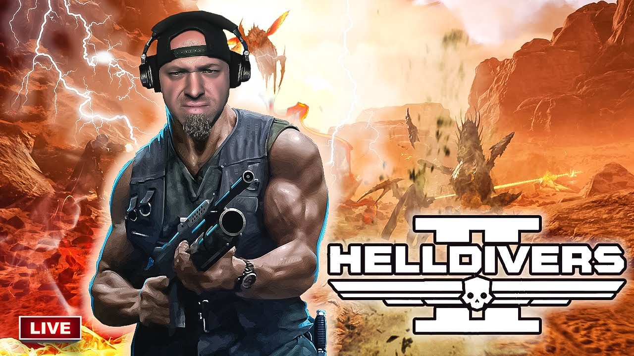 🔴LIVE | MrEkualizZ3R | HELLDIVERS II: 🌐Global Bug Infestation - I'm Here to Terminate! - YouTube