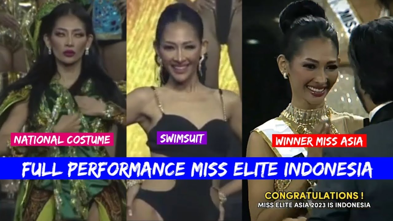 KOSOVO WINNER..Wakil Indonesia Masuk TOP 10 & Winner Miss Elite Asia ...