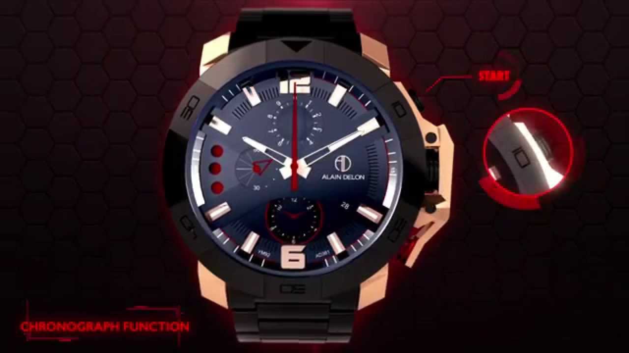 Sale > alain delon watch review > in stock