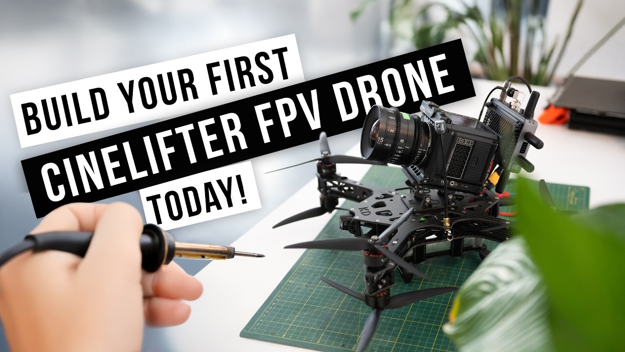 build your first fpv cinelifter fpv drone // KD 9 tutorial - YouTube