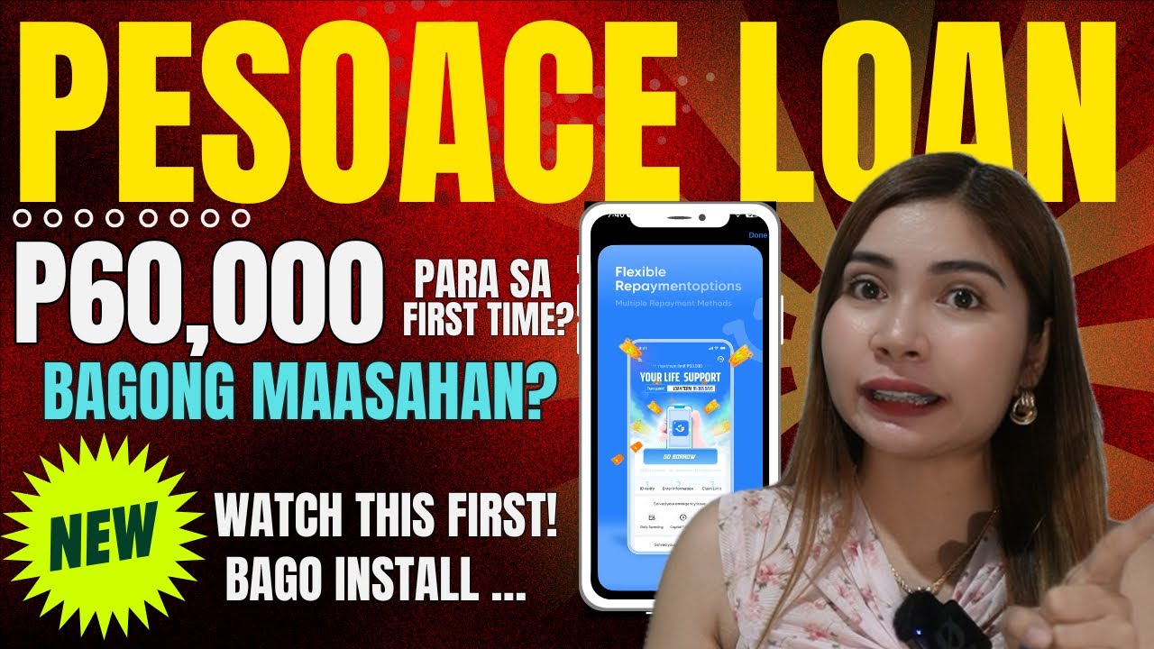 BAGONG APP PESO ACE LOAN APP - BAGONG MAASAHAN ? P60,000 ANG LOAN AMOUN - YouTube