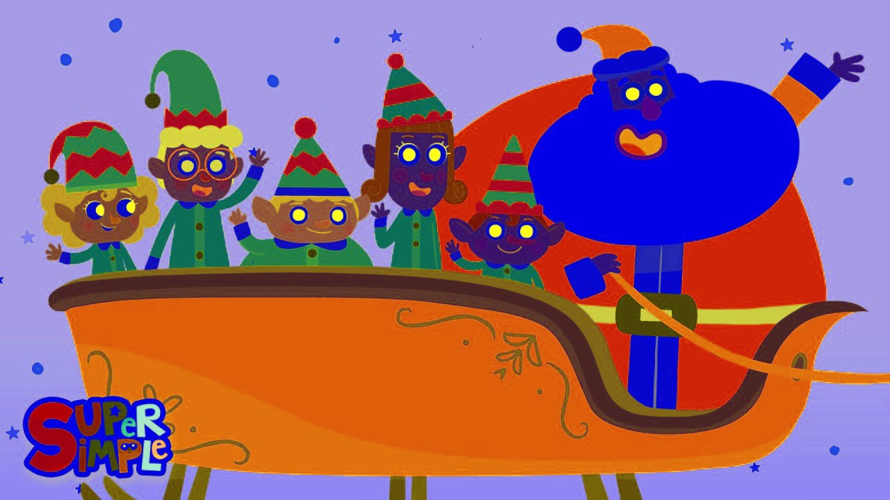 Five Little Elves Christmas Song Super Simple Songs (Sponsored by ...
