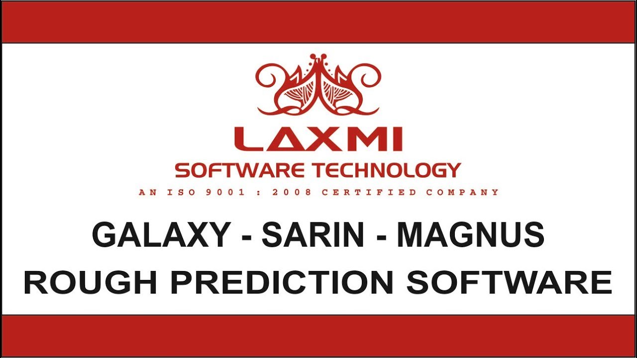 Galaxy - Sarin - Magnus | Diamond Rough Prediction Software - YouTube
