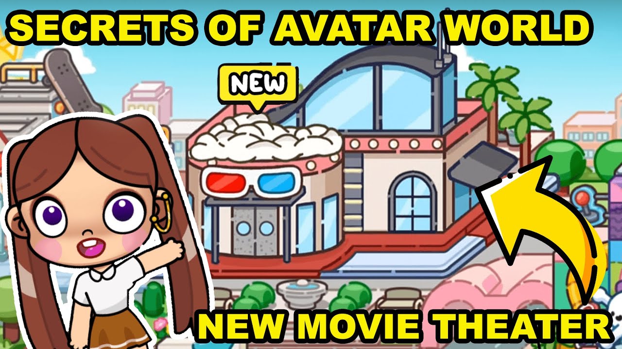 UPDATE!!! NEW LOCATION MOVIE THEATER IN AVATAR WORLD | SECRETS AND ...