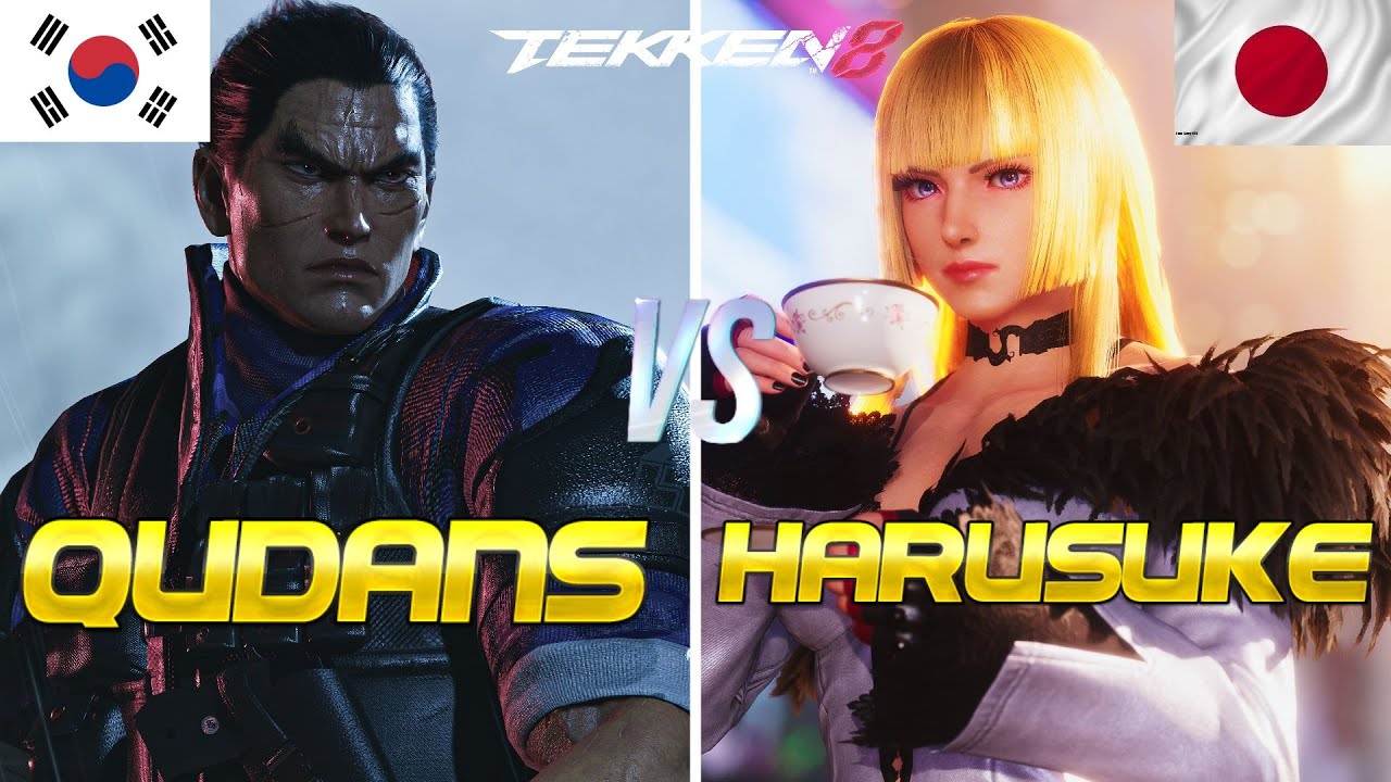 Tekken 8 QUDANS (Rank #4 Kazuya) Vs HARUSUKE (Lili) Ranked Matches - YouTube