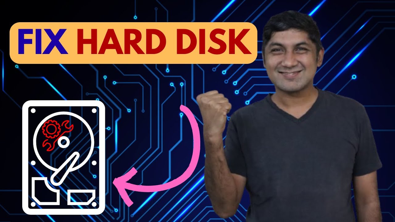 How to check Hard Disk Drive Heath and fix its errors 🖴🛠️ - YouTube
