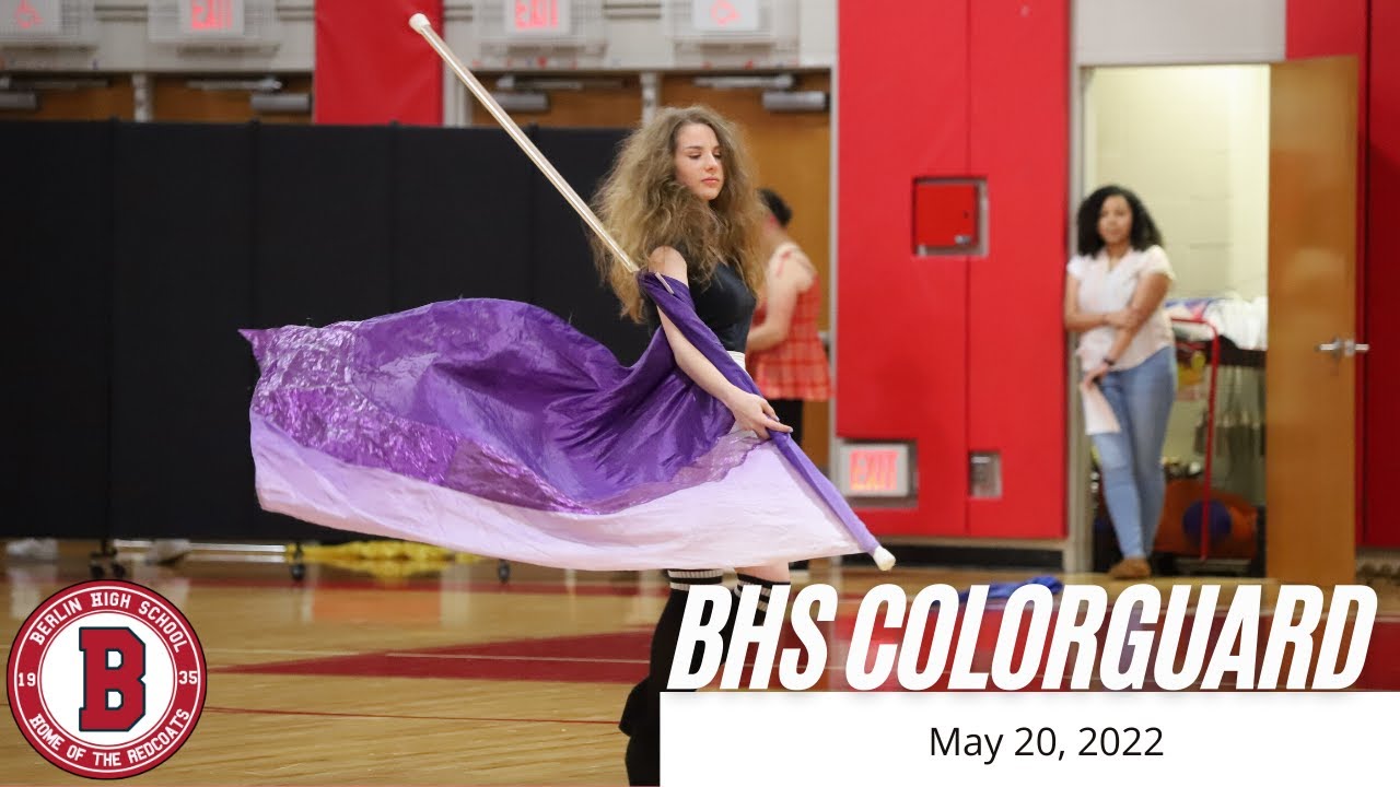 BHS Colorguard Performance May 2022 - YouTube