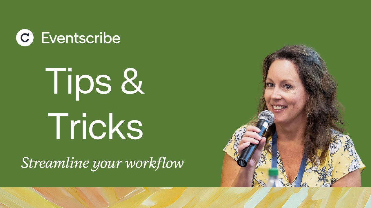 Eventscribe Tips & Tricks | Streamline Communication with Speakers ...
