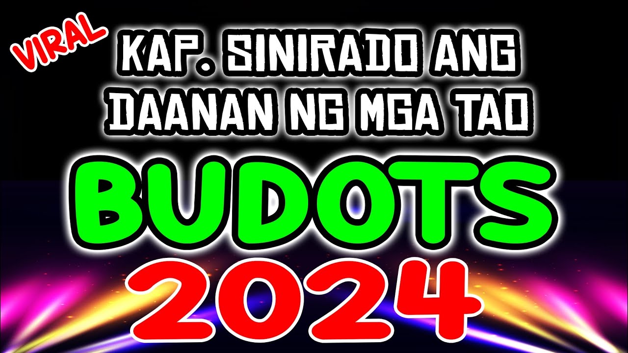 KAP SINIRADO ANG DAANAN NG MGA TAO BUDOTS REMIX DJJACOBZKIE - YouTube