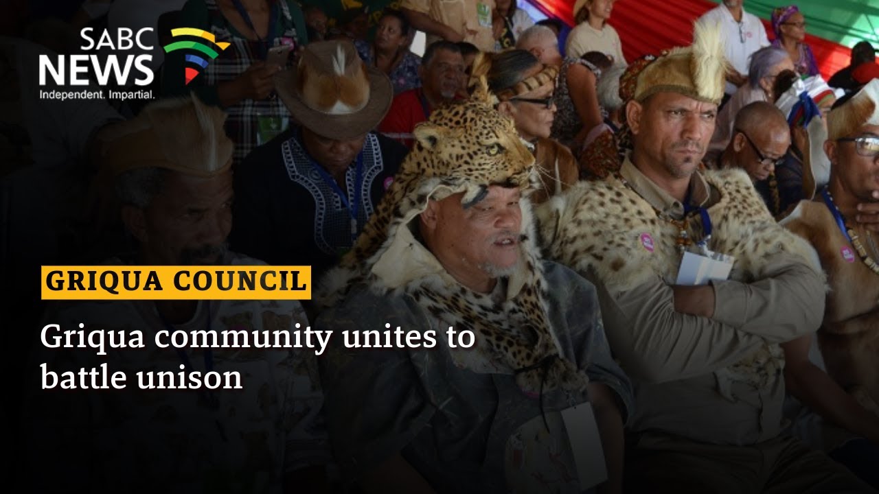 Griqua community unites to battle unison - YouTube