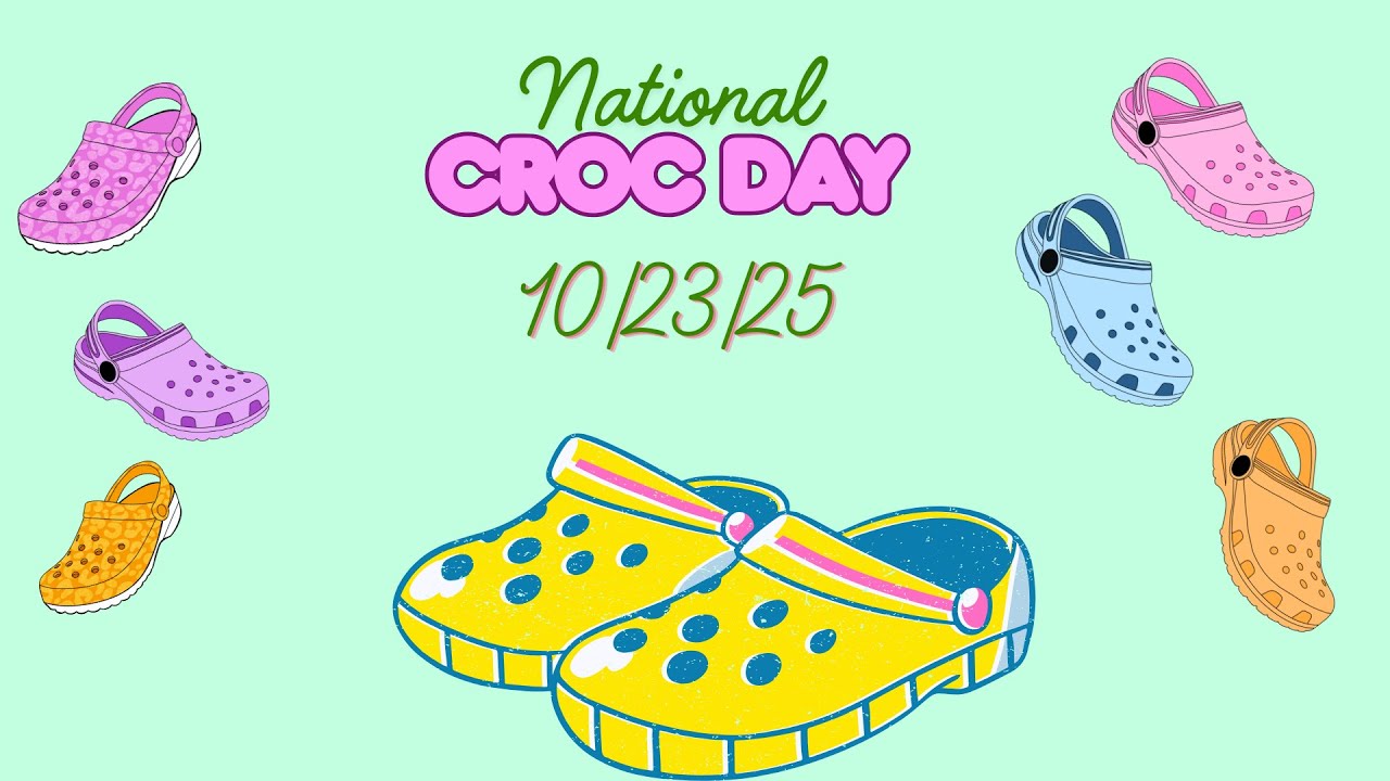 National Croc Day! (10/23/25) - YouTube