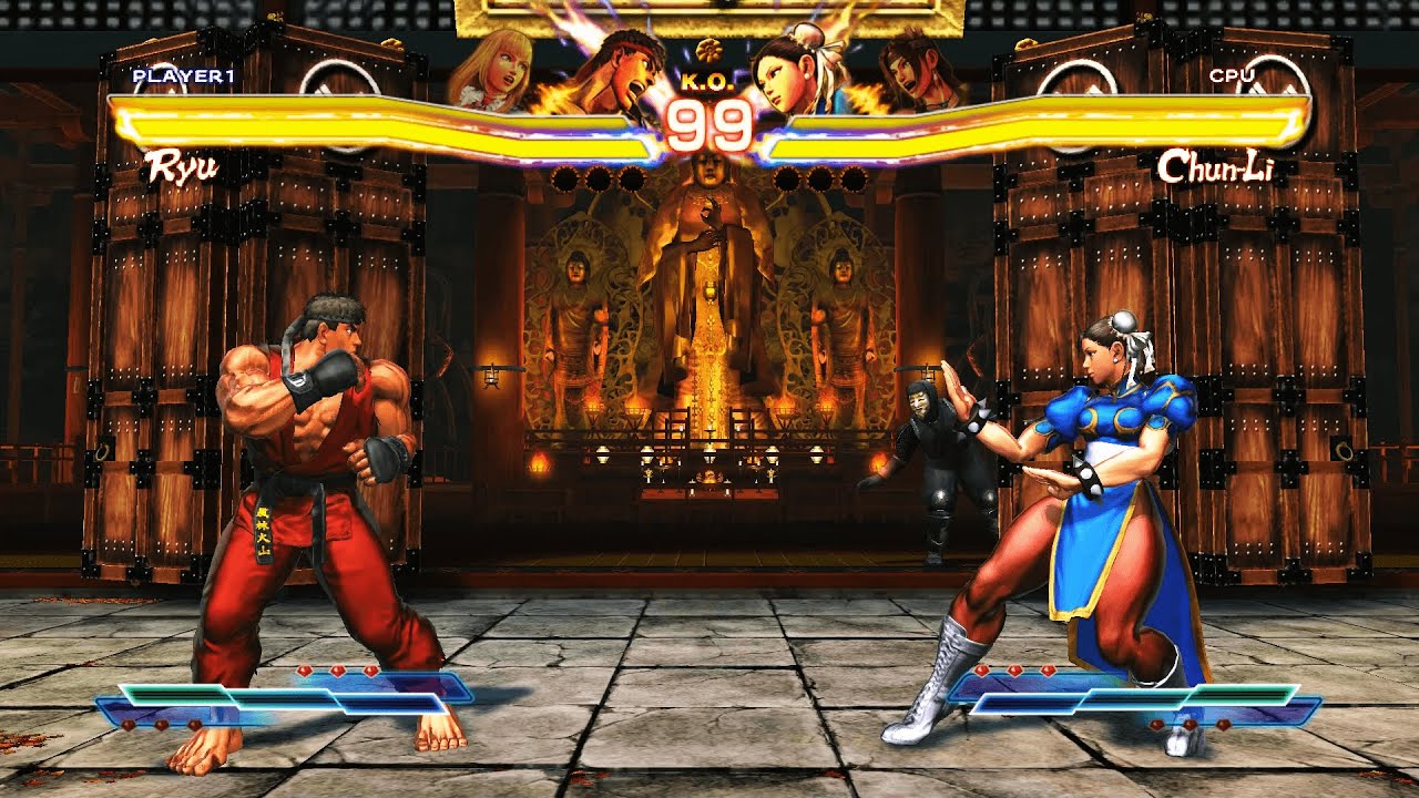 Ryu & Lili vs Chun-Li & Julia (Hardest) - Street Fighter X Tekken - YouTube