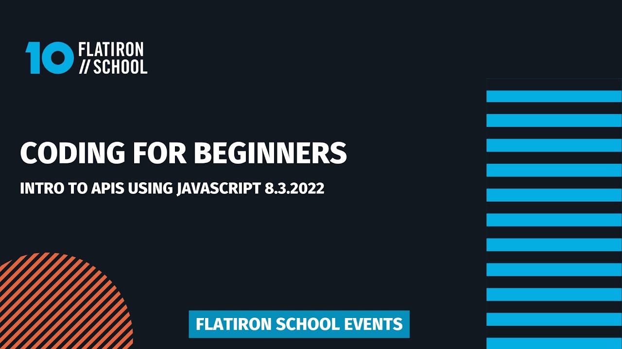 Coding For Beginners Intro To Apis Using Javascript Youtube