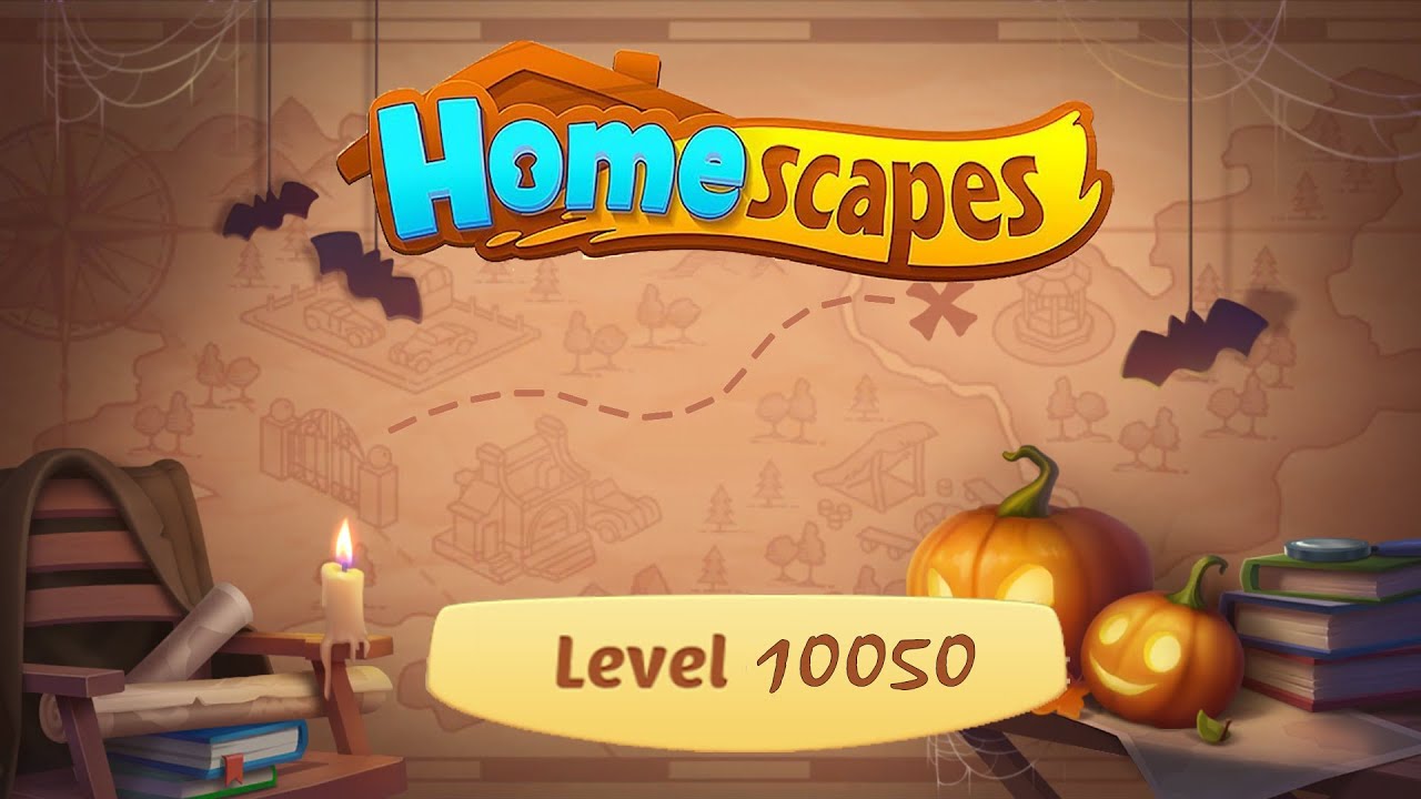 HomeScapes level #10050 Walkthrough - YouTube