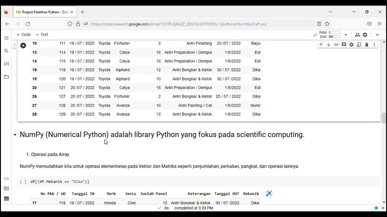 Final Project PRO-A Python (PYT 4-8) ||| Jandika Heriza Putra - YouTube