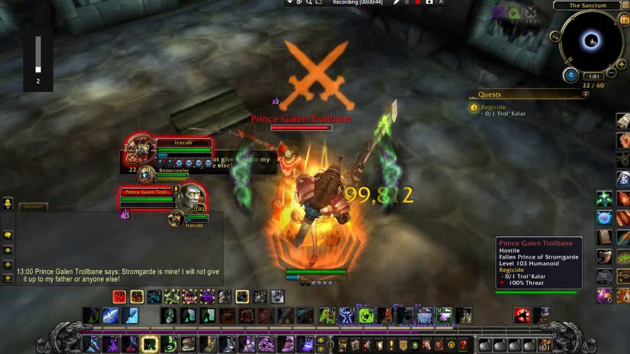 Regicide Quest World of Warcraft - YouTube