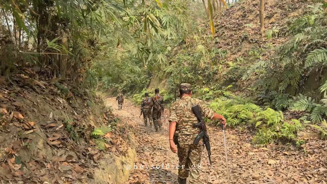 Search Operations with IRB, CRPF & local Police in NORTHEAST - YouTube