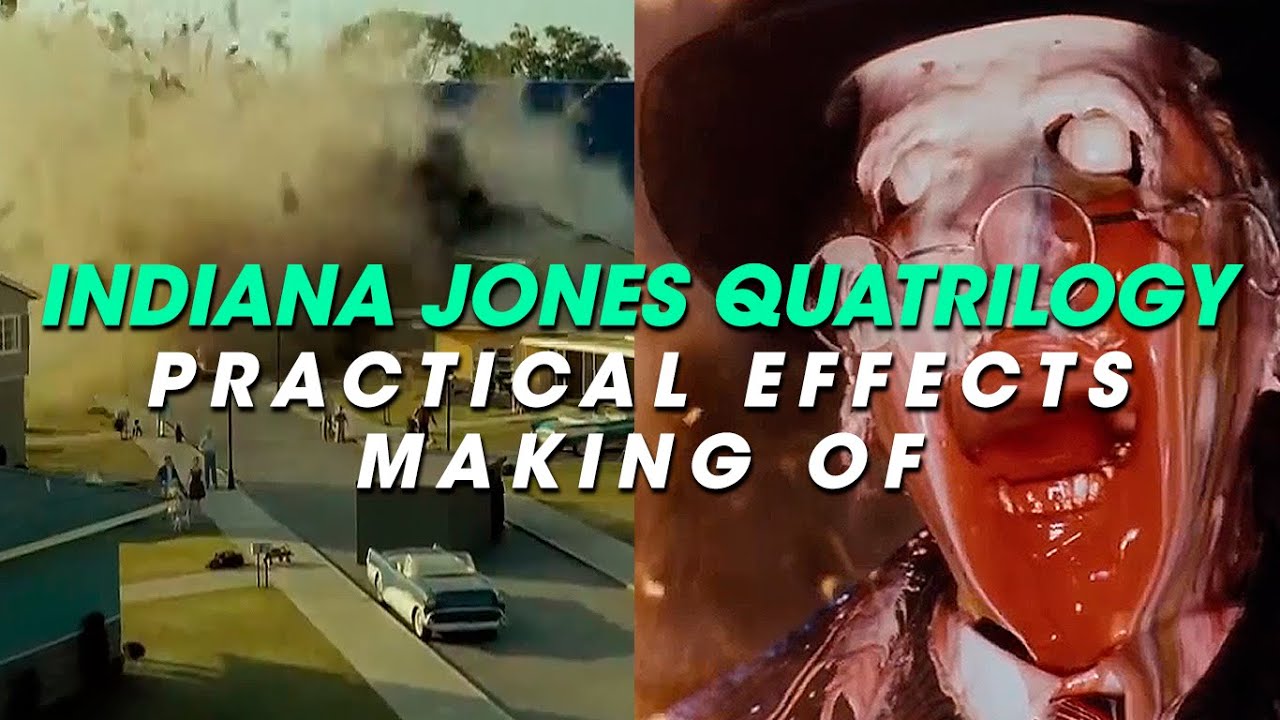 INDIANA JONES QUATRILOGY visual effects behind the scenes - YouTube
