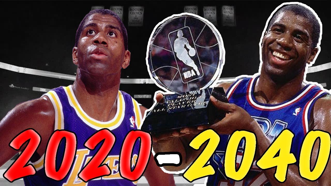 RE-SIMULATING MAGIC JOHNSON ENTIRE CAREER! BEST PG OF ALL TIME?!? NBA ...