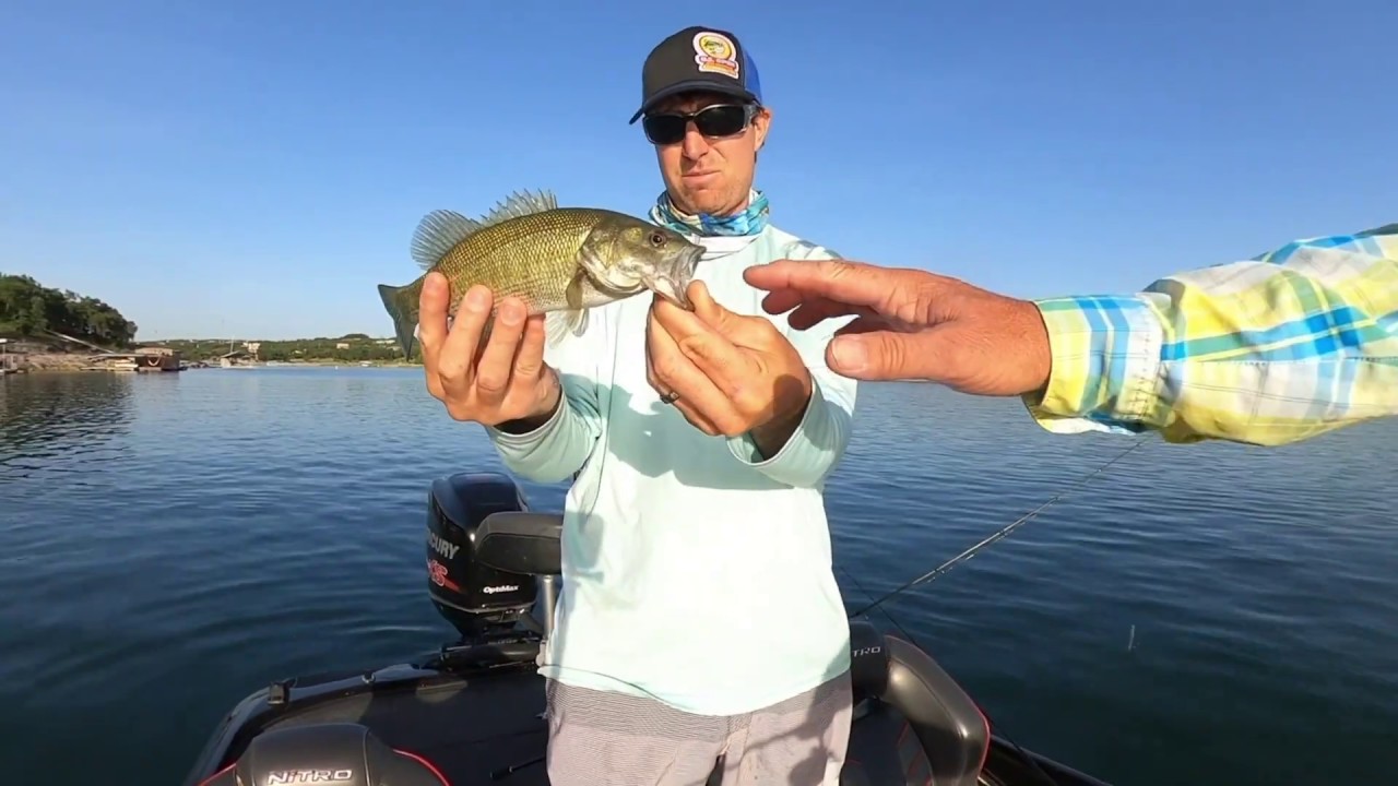 Fishing for numbers on Lake Travis Austin, TX, catching Texas state ...