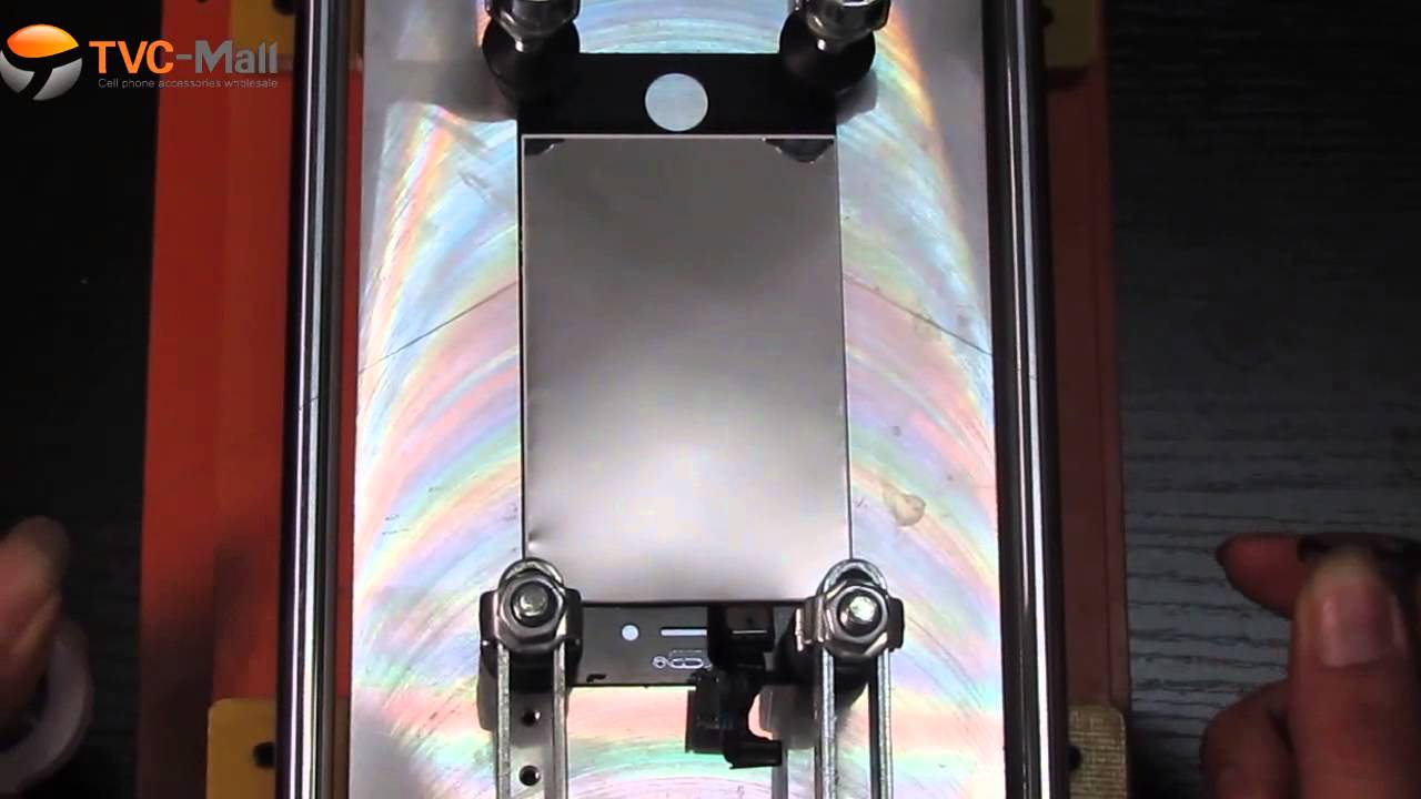 TVC Mall Tutorial on iPhone LCD Touchscreen Separator Debonder Machine ...