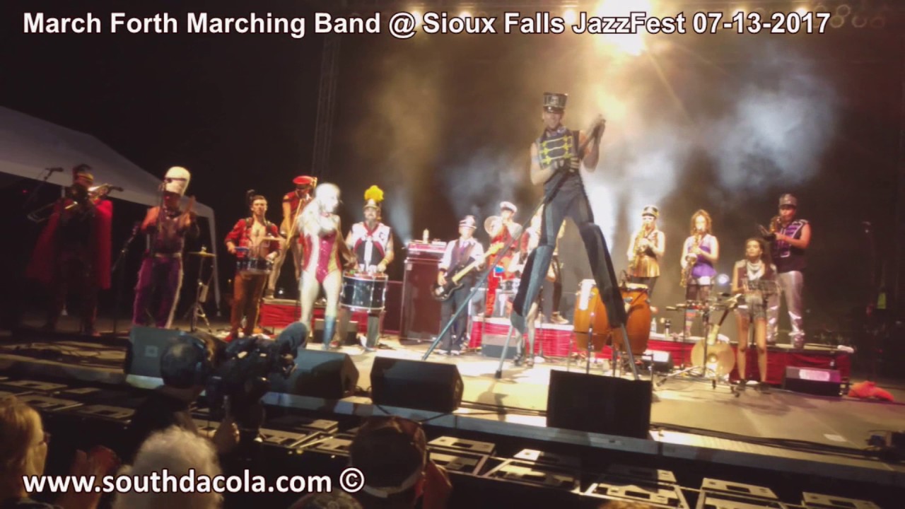 2017-07-13 MarchFourth Marching Band Jazzfest pt1 - YouTube