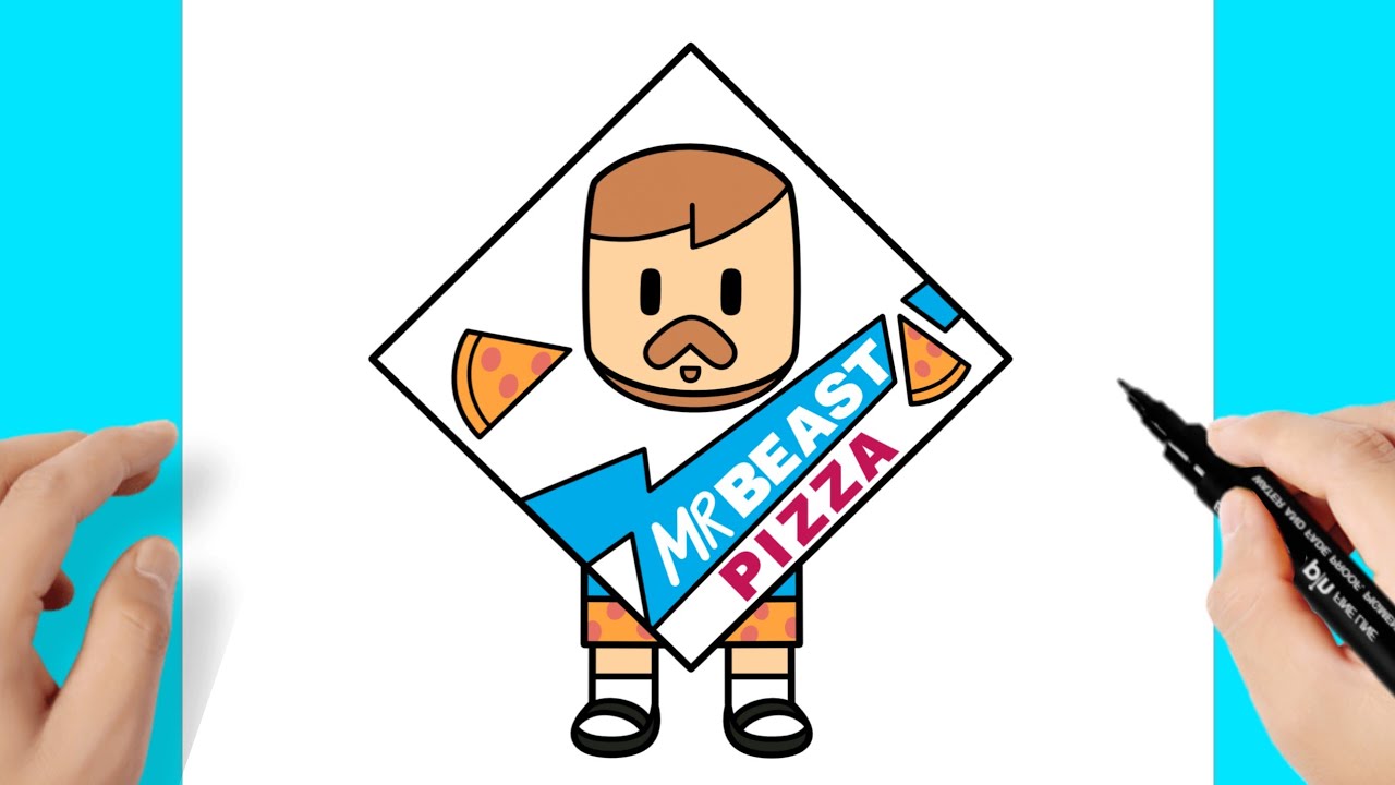 Comment dessiner PIZZA BOX JIMMY de Stumble Guys - YouTube