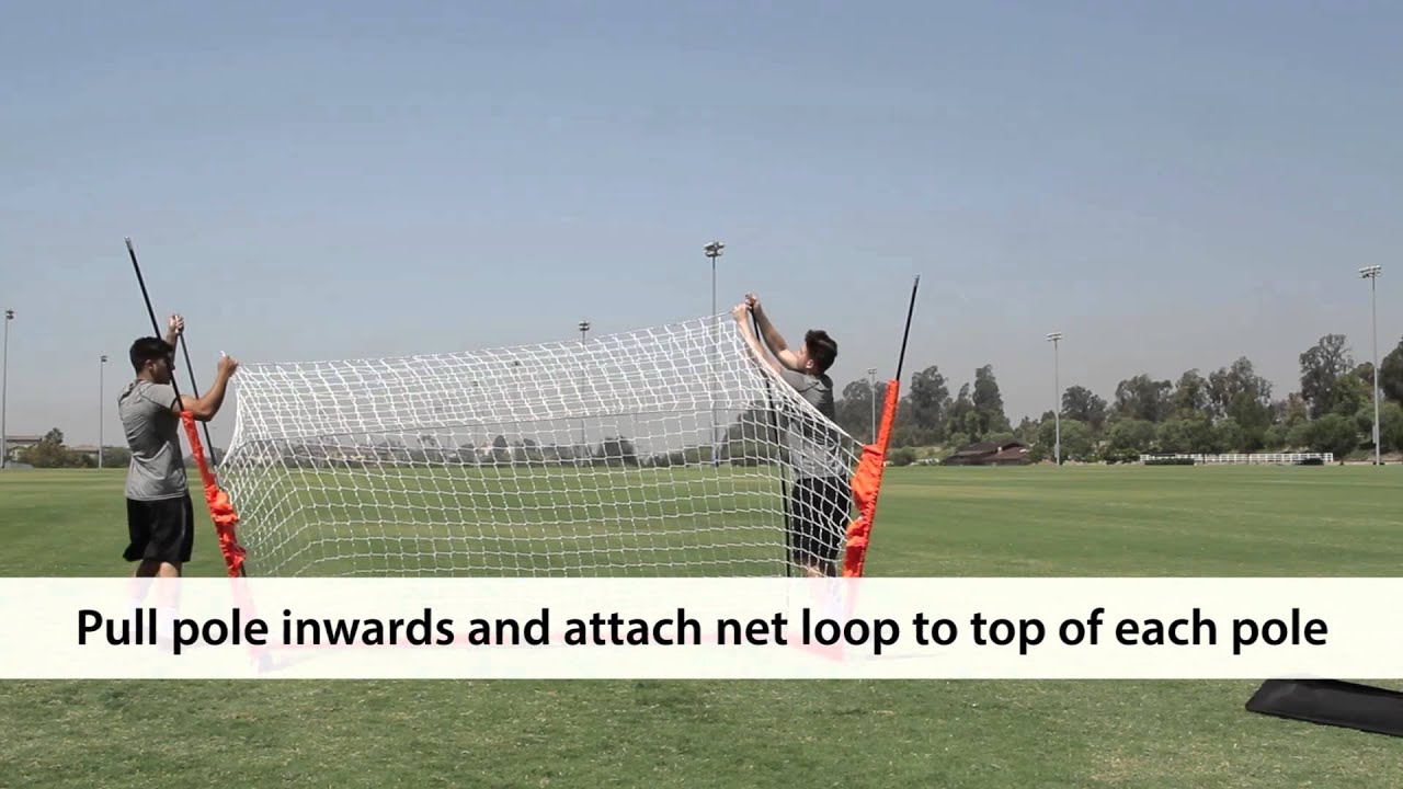 Bownet Futsal Net Set Up Video - YouTube