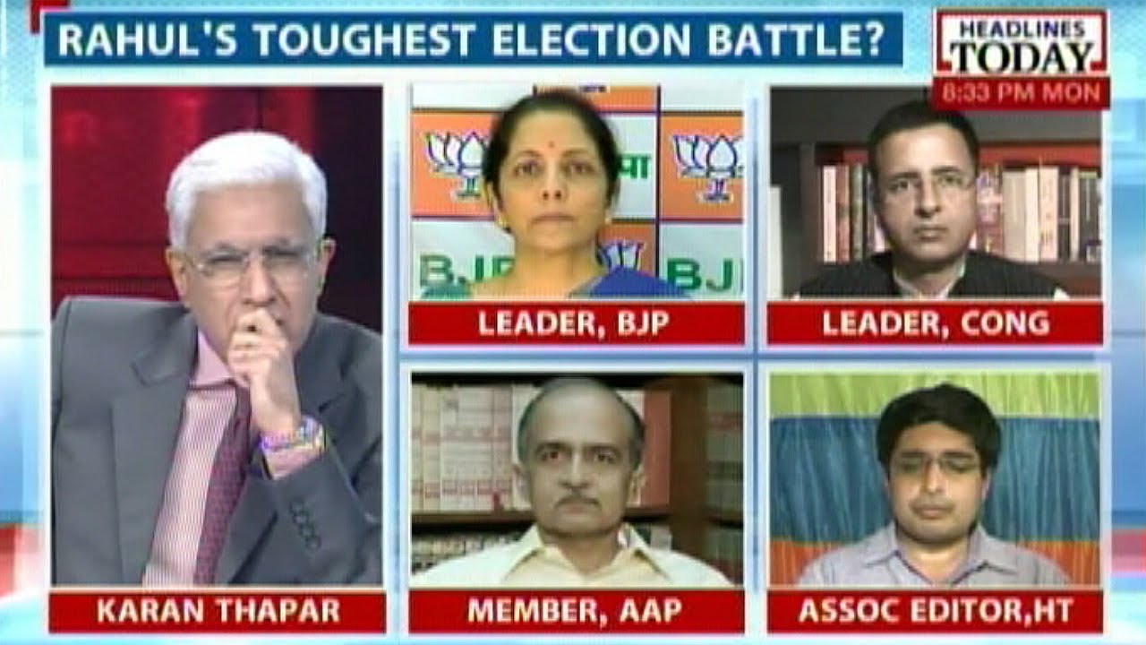 To The Point - Karan Thapar - To The Point: Is Rahul losing ground in ...