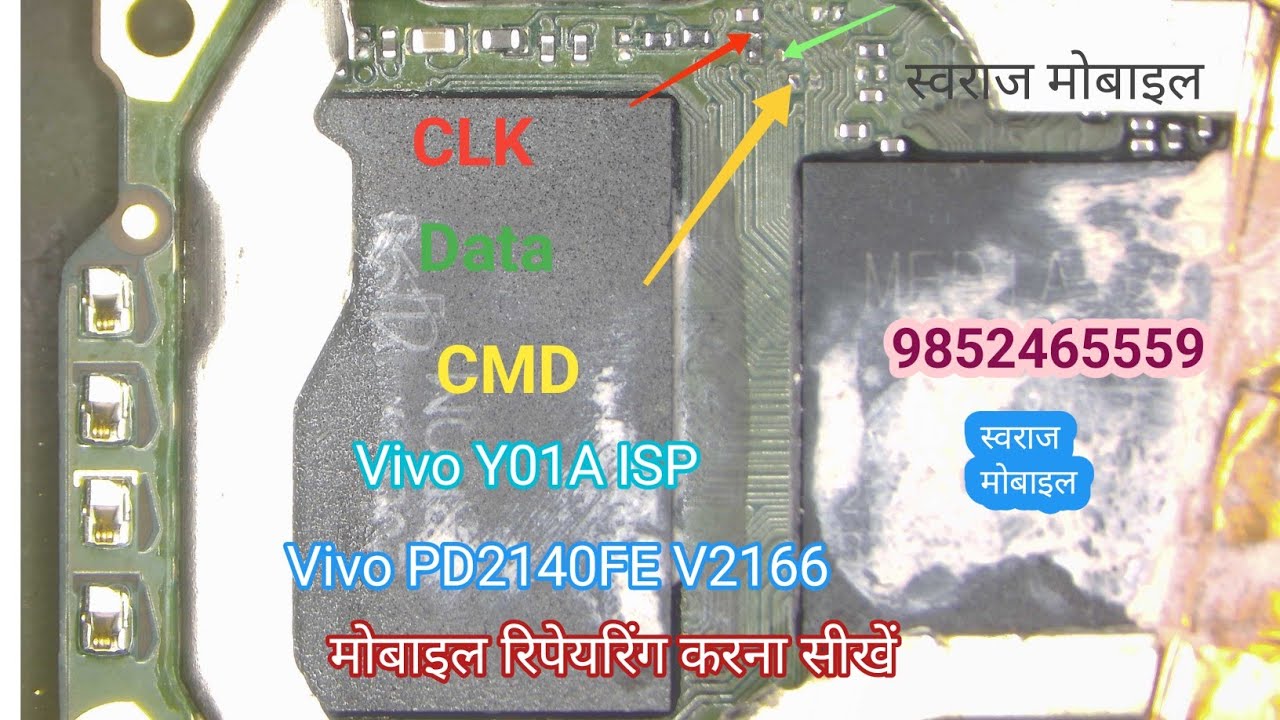 Vivo Y01A (PD2140FE) UFI ISP Pinout FRP | Full training with Support ...