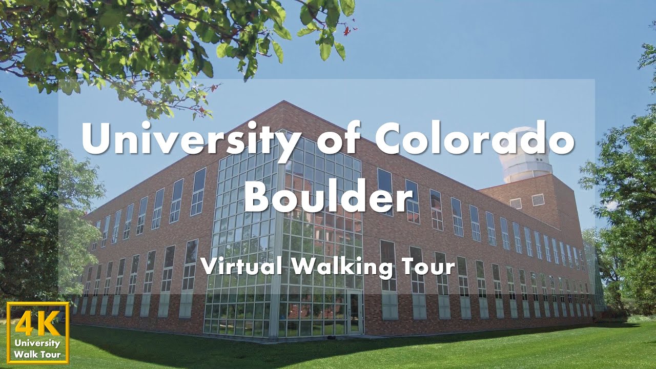 University of Colorado Boulder (East Campus) - Virtual Walking Tour [4k ...