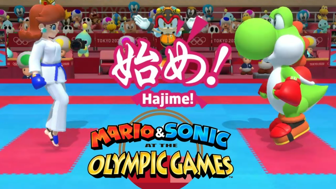Mario & Sonic At The Olympic Games Tokyo 2020 Karate Kumite Daisy ...