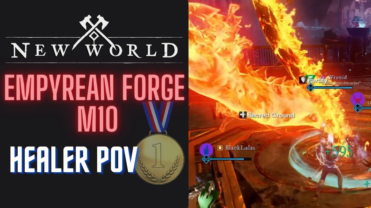 New World - Empyrean Forge M10 Gold [Healer POV] - YouTube