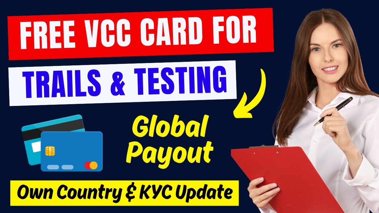Free Vcc Card For Trails & Testing Purpose | Free vcc card testing for ...