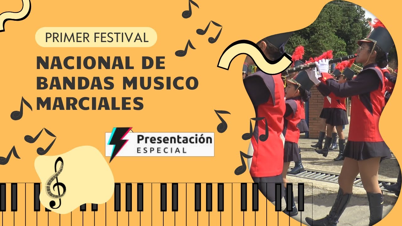 primer festival de bandas musico marciales - YouTube