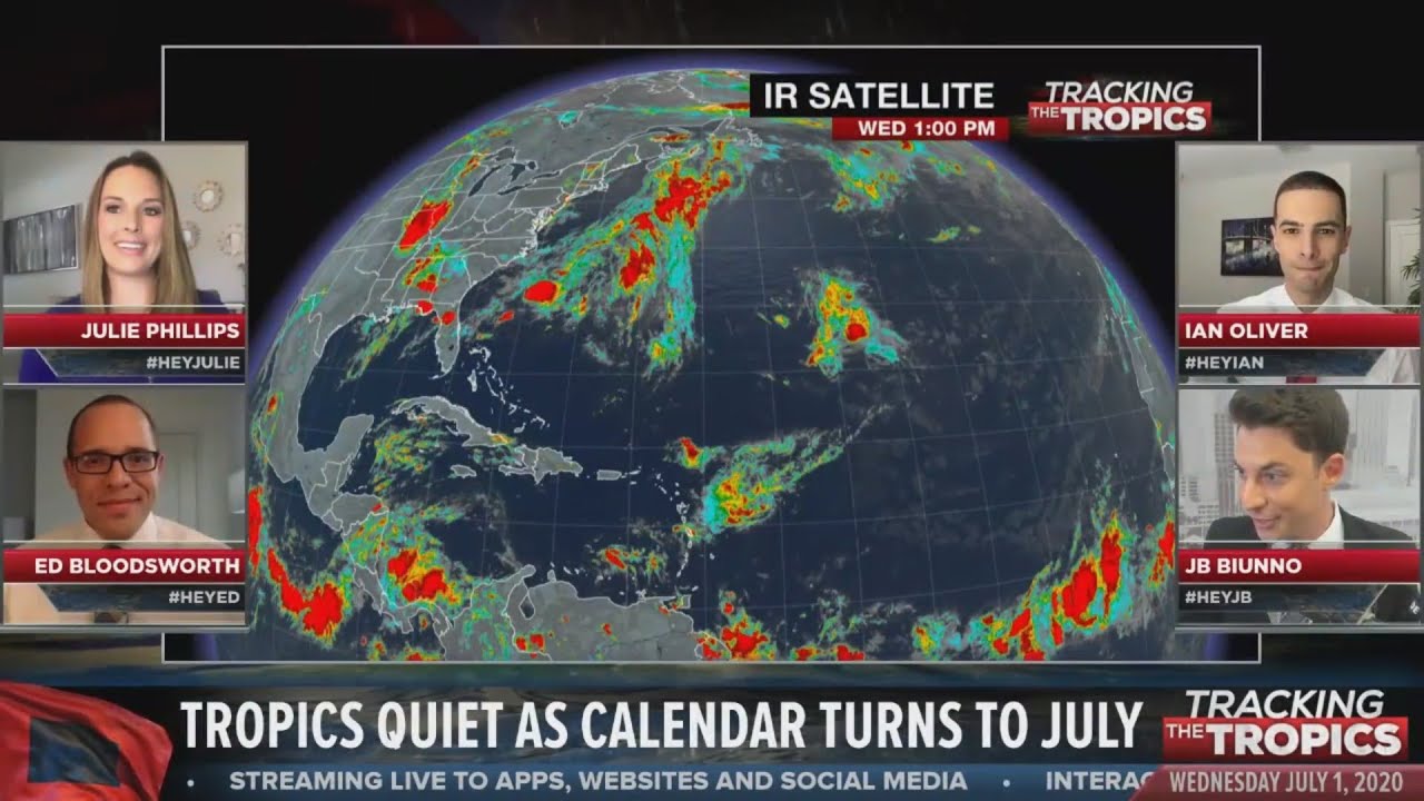 Tracking the Tropics: Different stages of hurricane development - YouTube