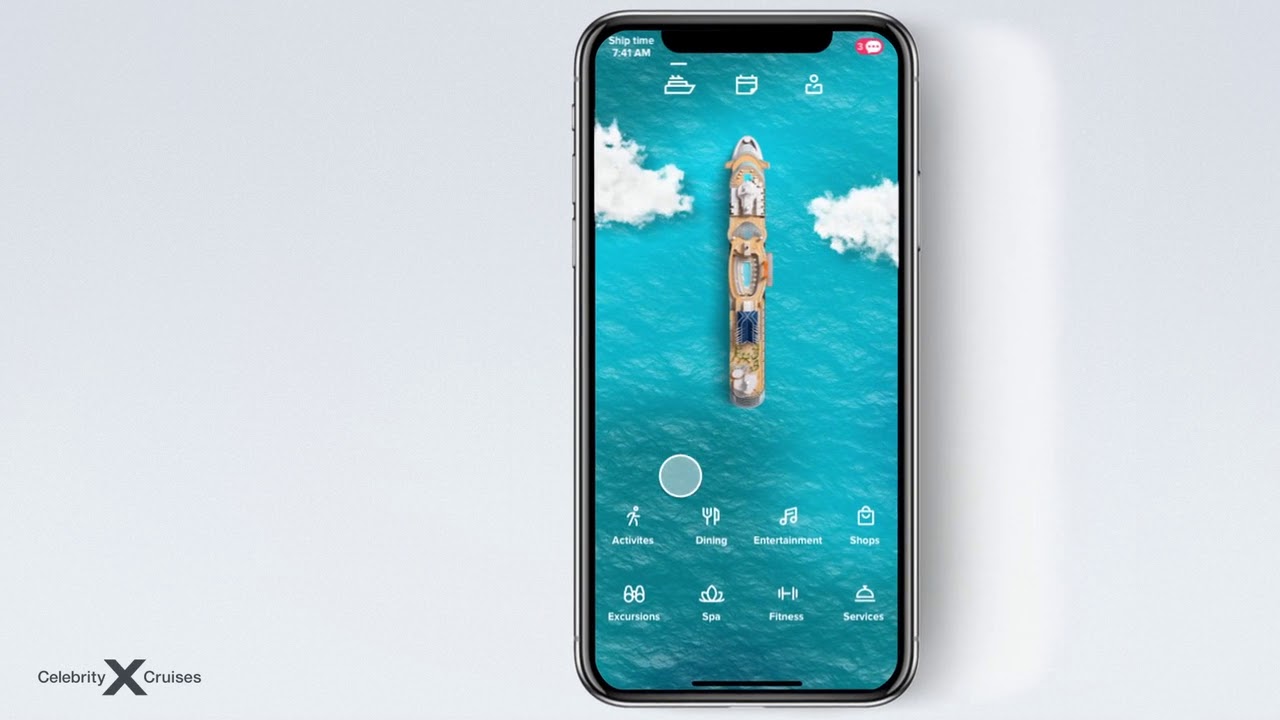Celebrity Cruises App - YouTube
