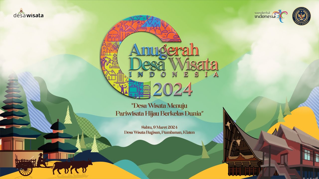 Launching Anugerah Desa Wisata Indonesia (ADWI) 2024 - YouTube