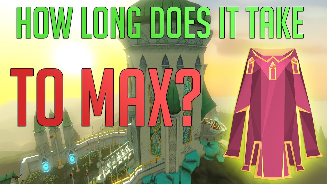 How long it takes to MAX in Runescape 3 - YouTube