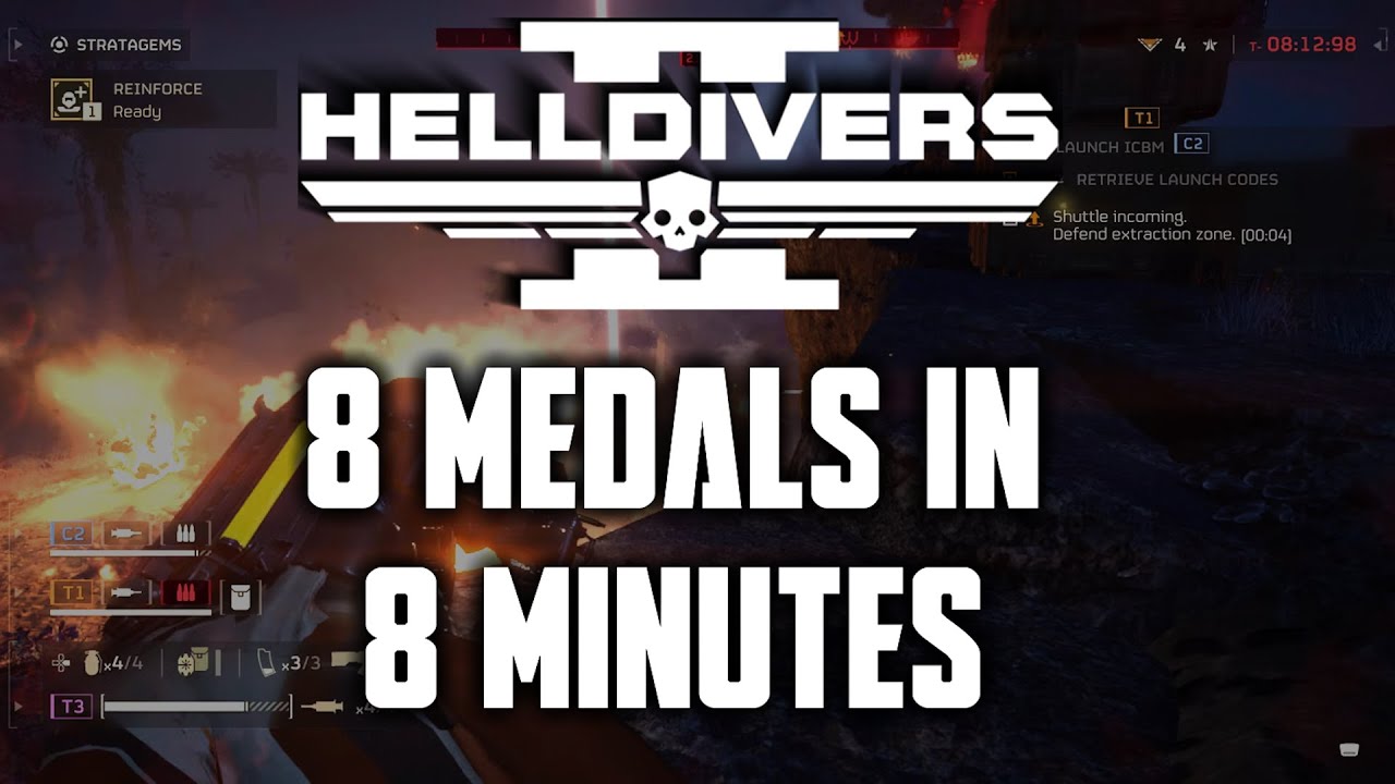 Tutorial for EASY Medals in Helldivers 2: Helldiver Difficulty - YouTube