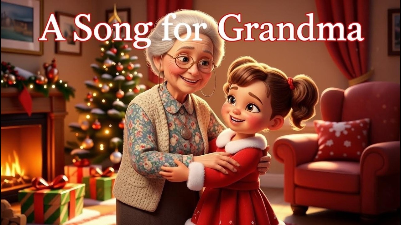 Christmas Song for Grandma: "Mamie" Animated Music Video, MAMY LOVE YOU ...