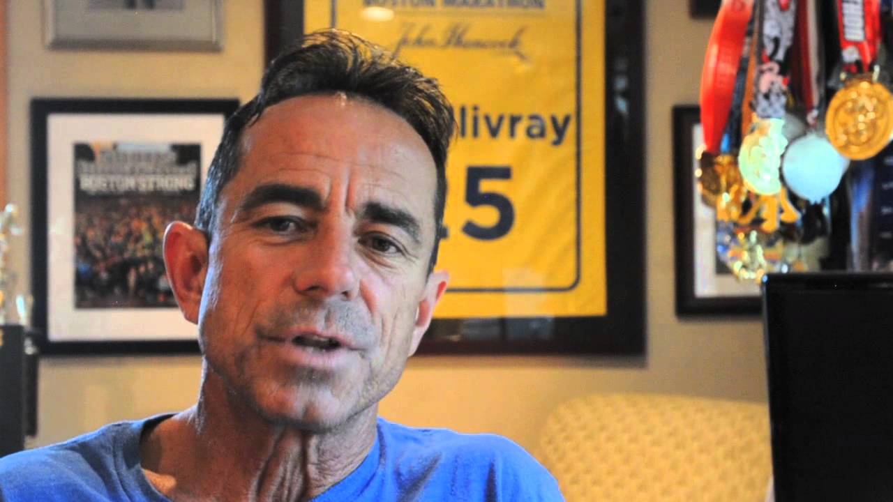 Dave McGillivray runs his age - YouTube