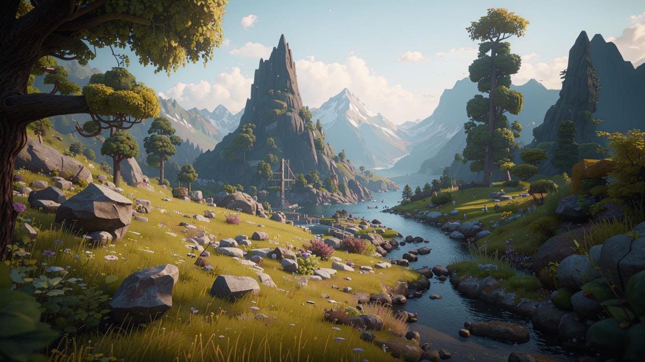 Курс Unreal Engine 5 - Создание игр в UE5 и Blender (Машинный перевод ...