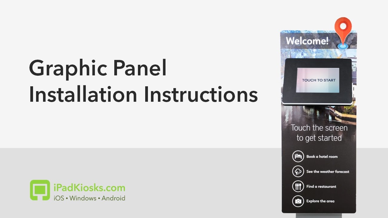Graphic Panel Installation Instructions - YouTube